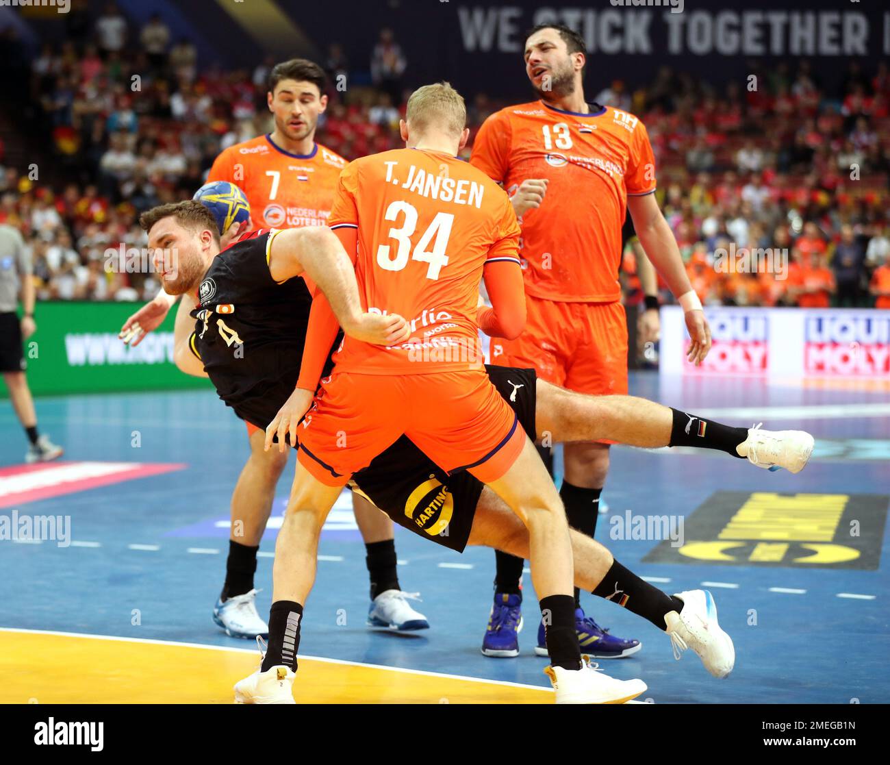 Johannes Golla of Germany, Robin Schoenaker of Netherlands , Tom Jansen of Netherlands, Samir ...
